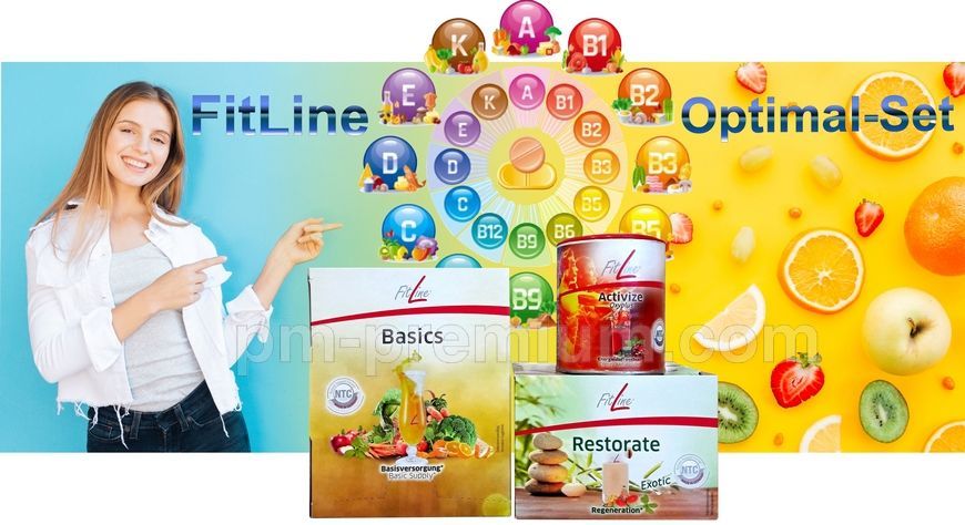 Комплекс вітамінів - Optimal-Set Базовий | FitLine